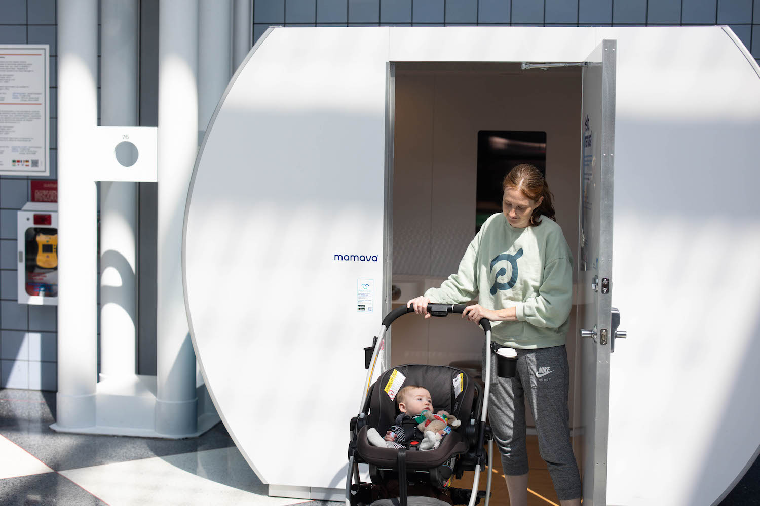 How to Use Mamava Breastfeeding Pods at the Airport
